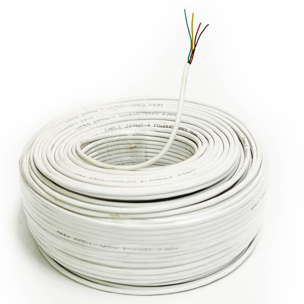 Cable Multiconductor 24 AWG | 4 Conductores 100m – Hidroshop Chile